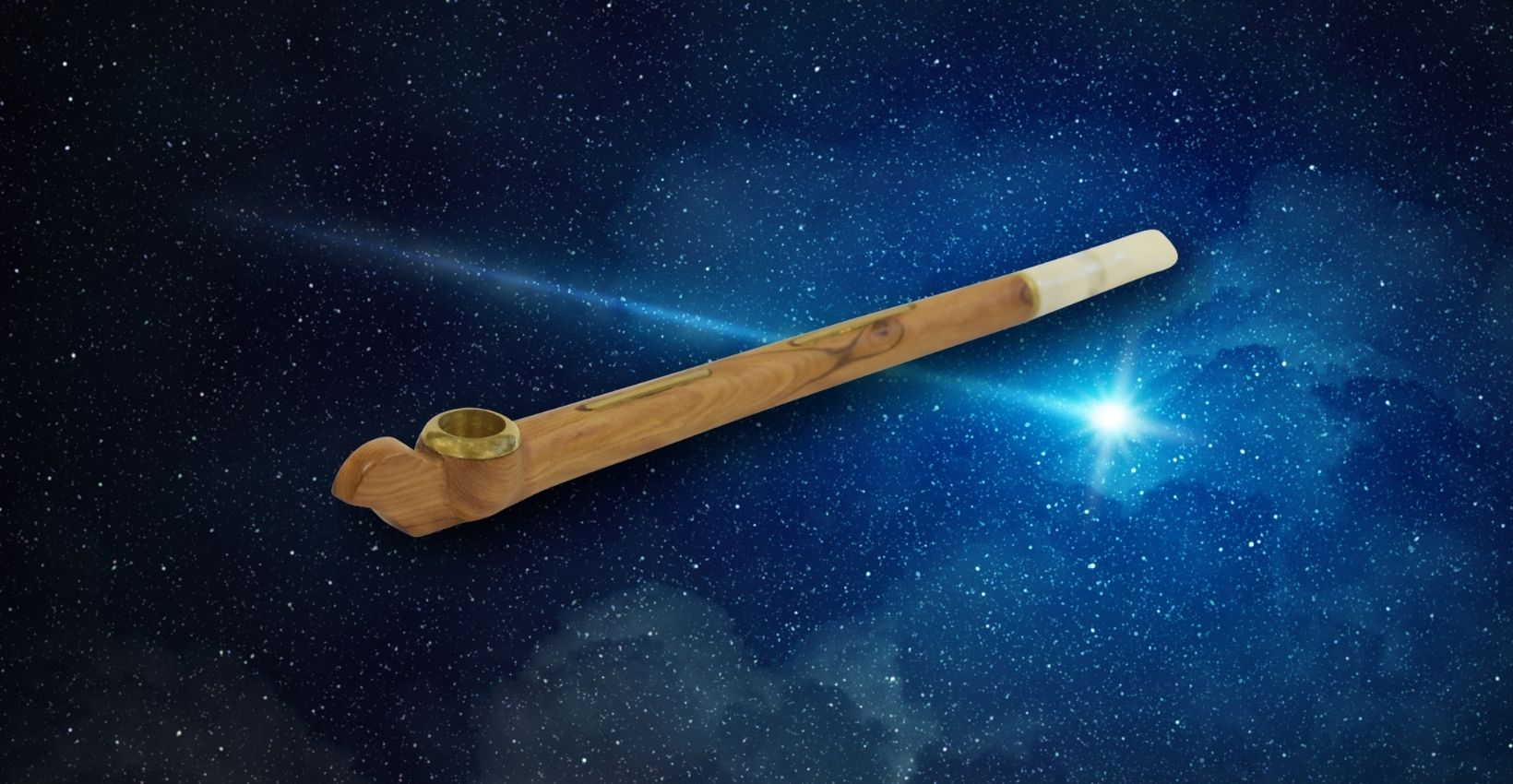 Snazzy Shahnaz Medwakh Pipe - Authentic from the UAE - Enjoy Dokha