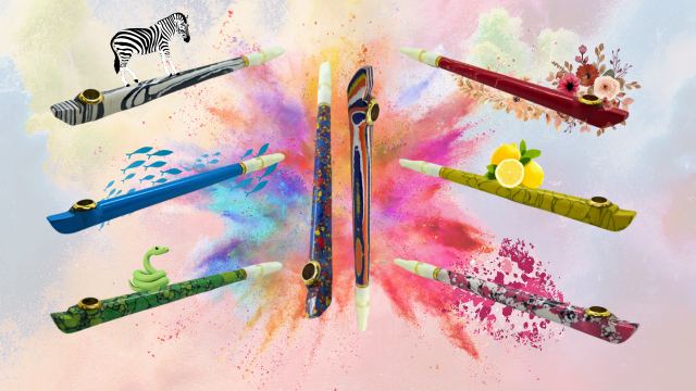 Colourful Ceramic Medwakh Pipes - | Medwakh Pipes from UAE | Enjoy Dokha